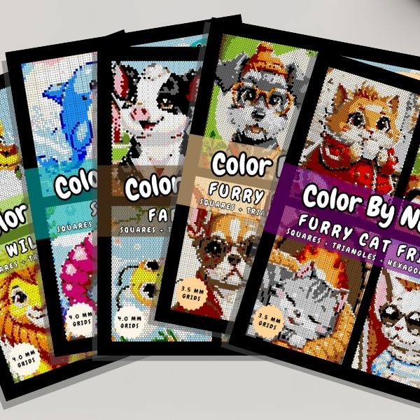 Explore Amazing Animals Color By Number – ColorQuest Studio